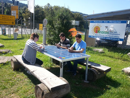 Die schlaue und einfache Solarlösung: Mini Solar Kraftwerk, Solartisch ...